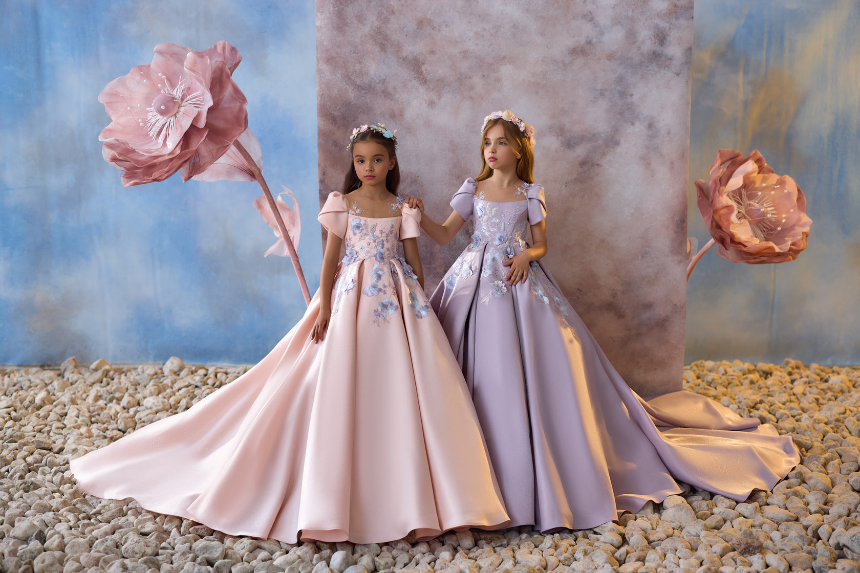 Aurora Lux Girls Dresses – Elegant & Timeless Princess Gown | Pre Order ...