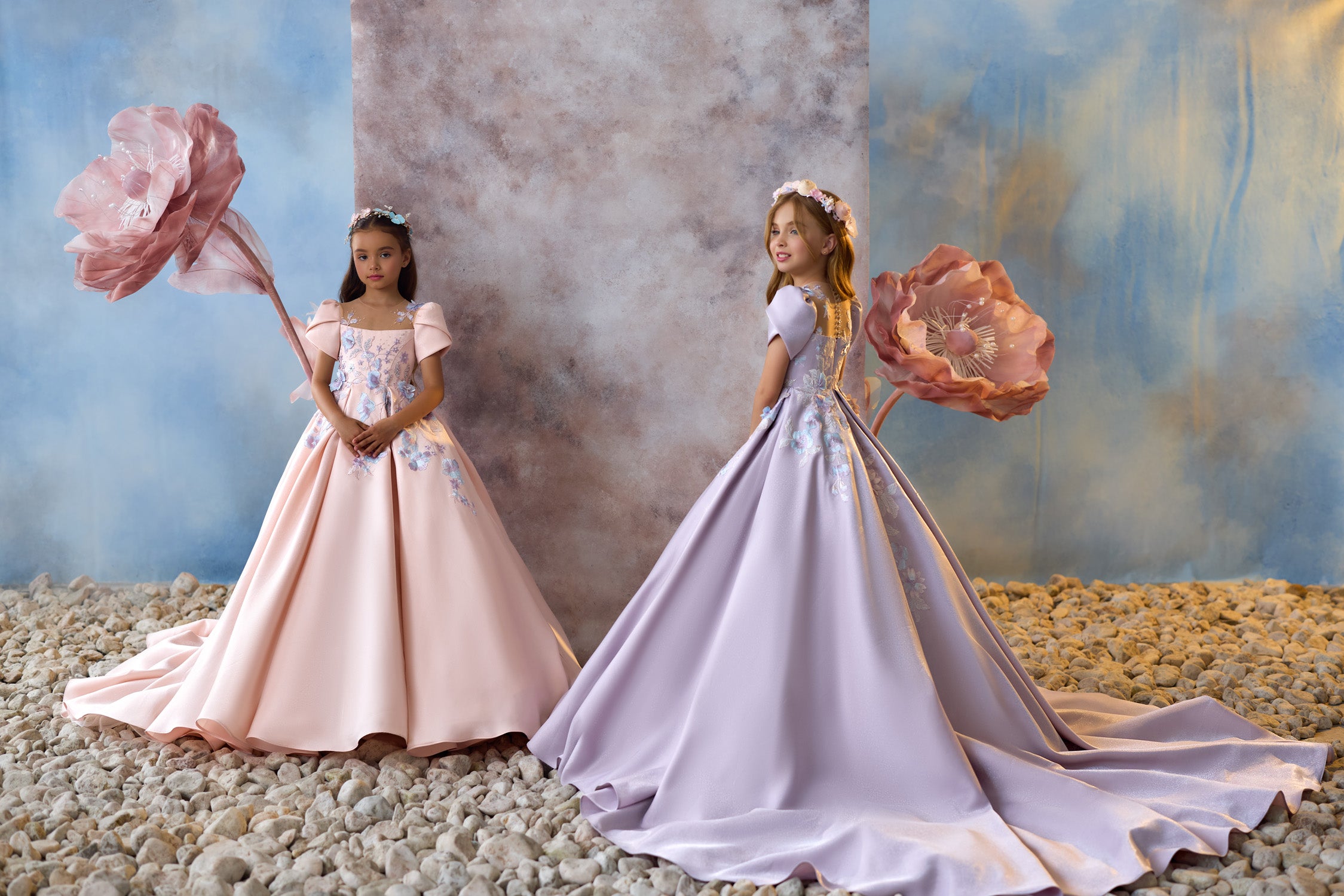 Aurora Lux Girls Dresses – Elegant & Timeless Princess Gown | Pre Order ...