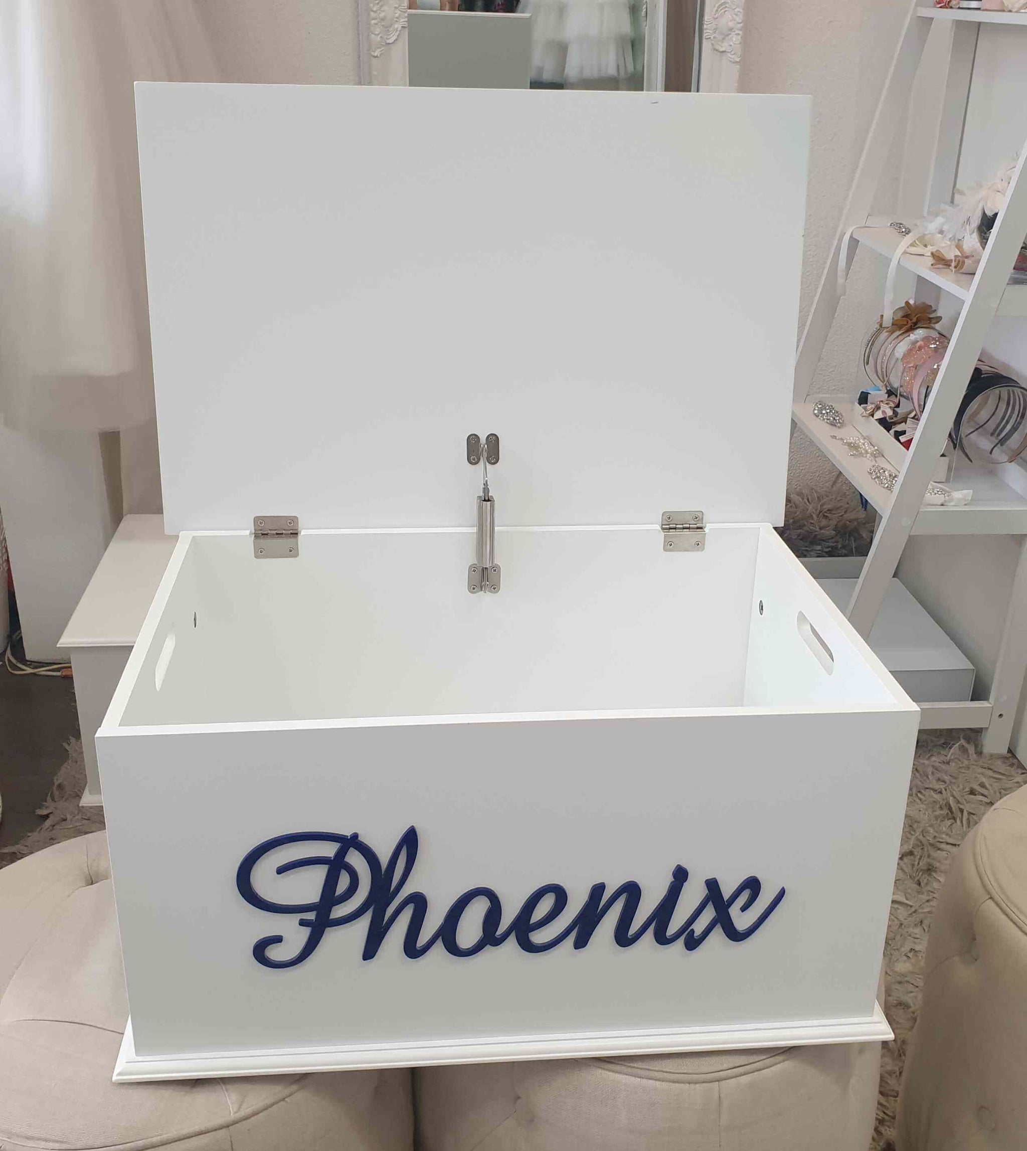 Large Timber Christening Box | keepsakes, boxes & candles | Rectangle ...