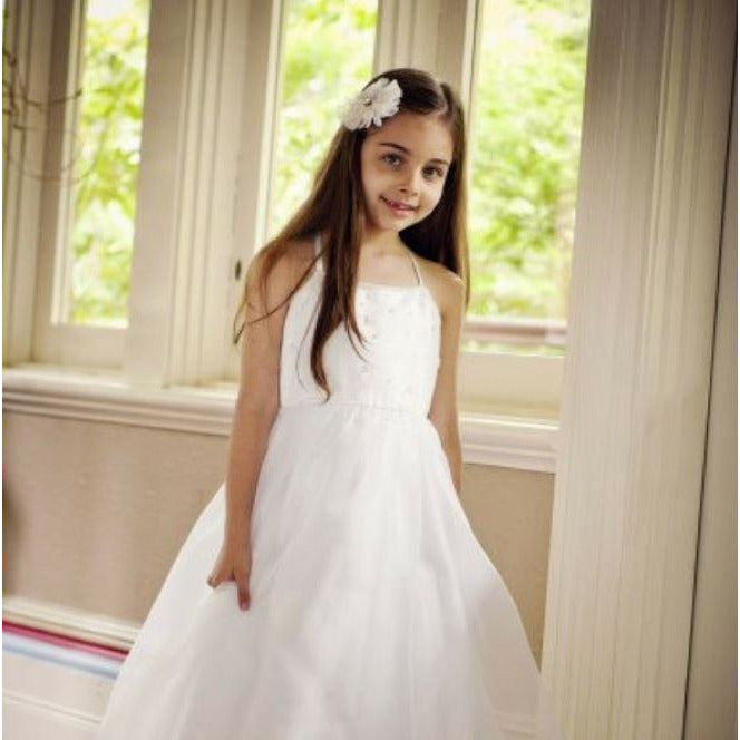 Rose beaded dress | Pre-order Size 2 | Mini Treasure Kids
