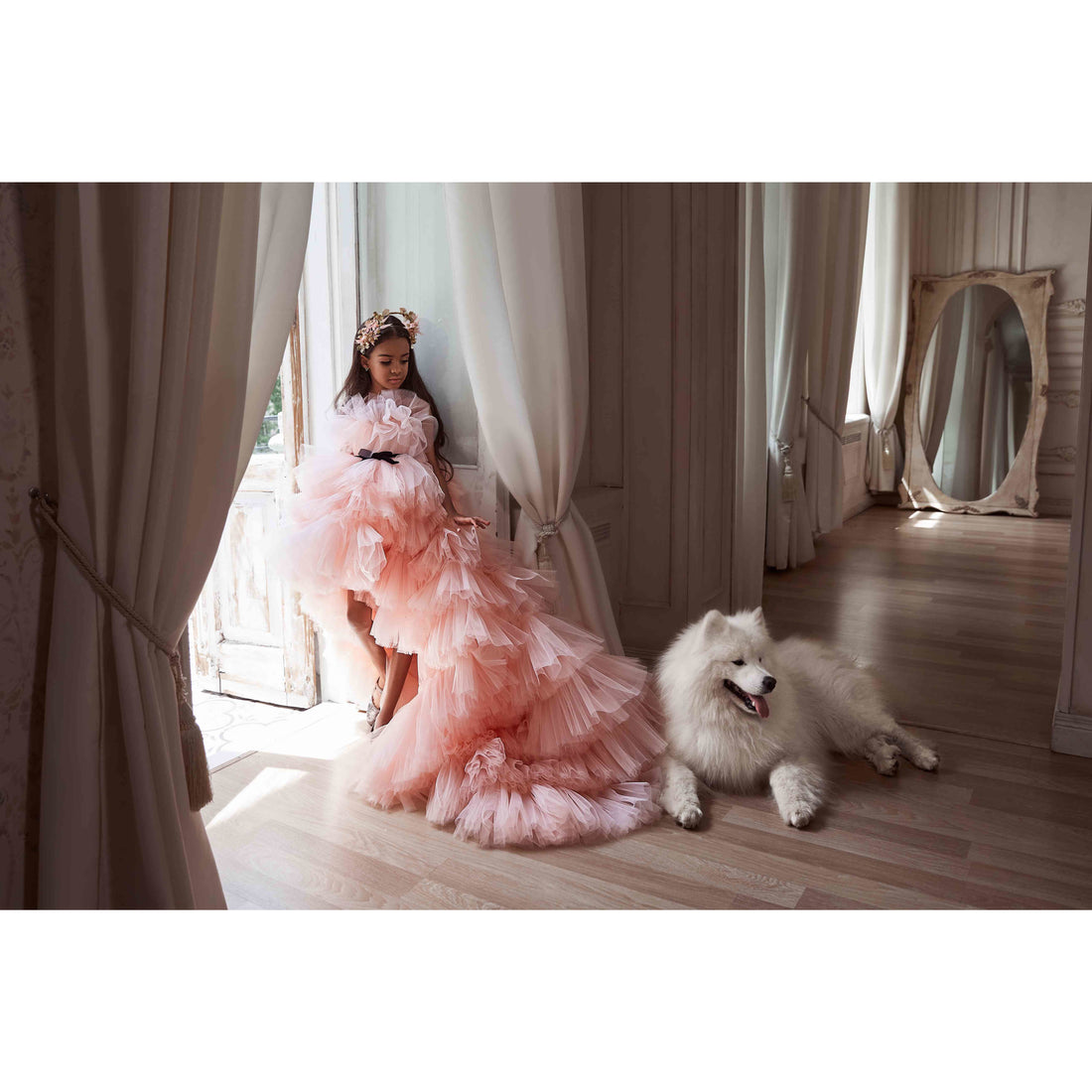 Custom Made Belle - Lux Girls Dress | Pre Order Size 42 | Mini Treasure ...